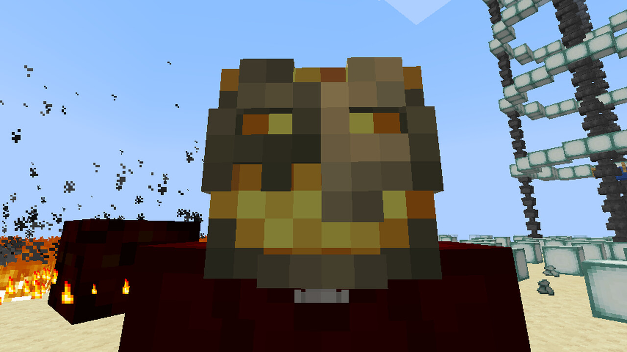 The Fire Guardian! Final miniboss! Minecraft Data Pack