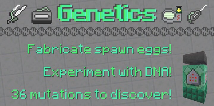 Genetics [Datapack] Minecraft Data Pack