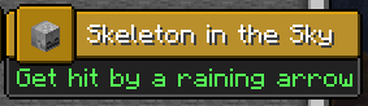 Arrow Rain Minecraft Data Pack