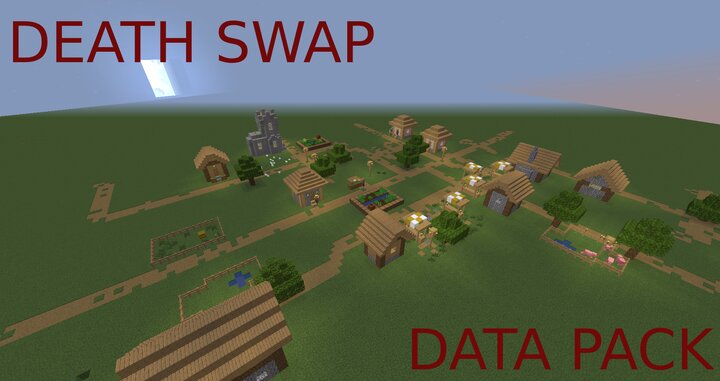 DEATH SWAP DATA PACK (EASY TO USE) Minecraft Data Pack
