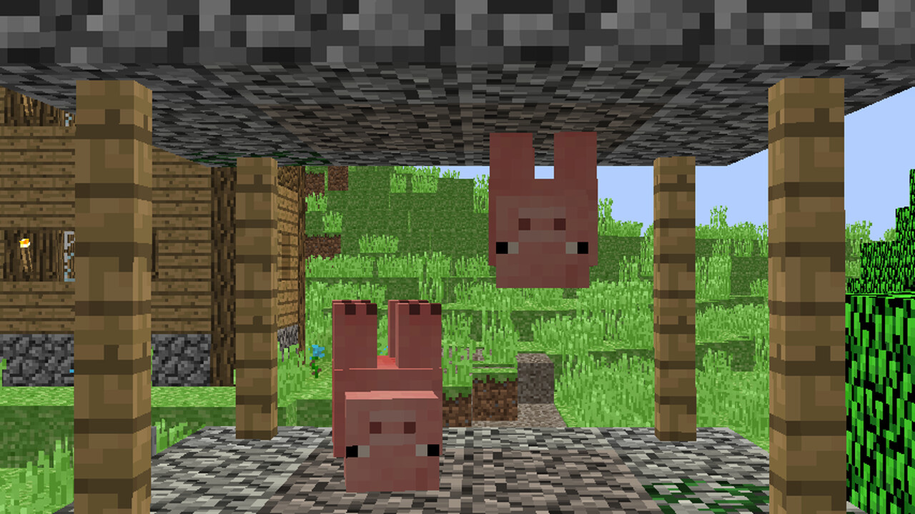 Flipped Dinnerbone Minecraft Data Pack