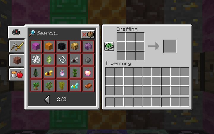 IceDragonsLair's crafting tweaks Minecraft Data Pack