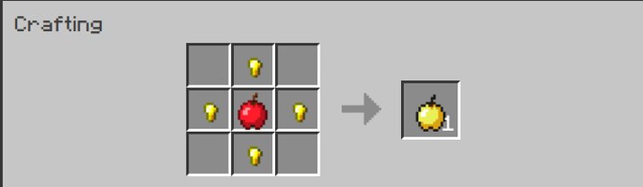 God Apple Recipe Minecraft Data Pack