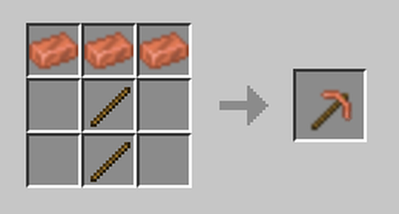 Copper Tools Minecraft Data Pack