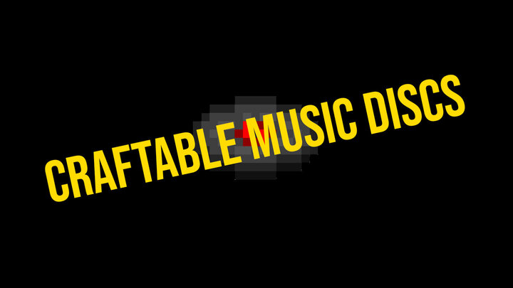 Craftable Music Discs! Minecraft Data Pack