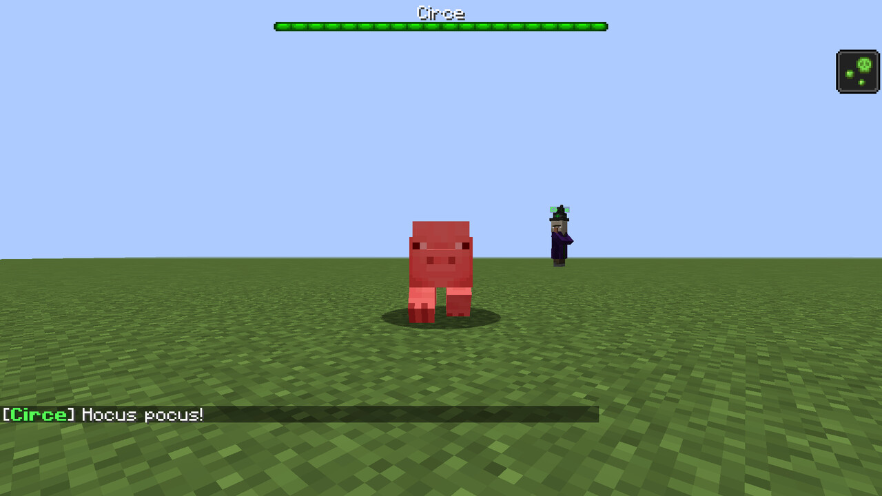 Circe – the pigging witch Minecraft Data Pack