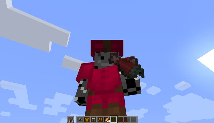 Minecraft, but you can craft armor out of fish (datapack 1.16.2 ...