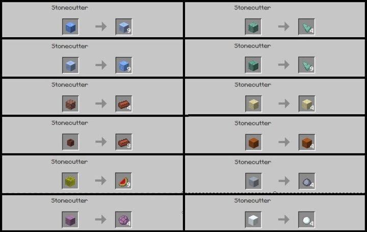 Stonecutter Plus [1.14+] Minecraft Data Pack