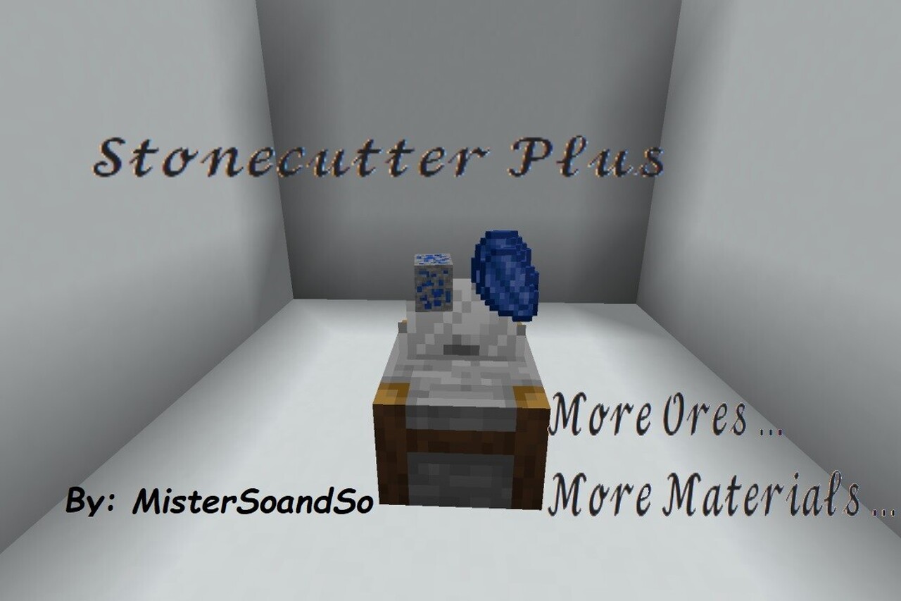 Stonecutter Plus [1.14+] Minecraft Data Pack