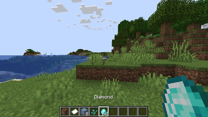 Fake diamonds Minecraft Data Pack