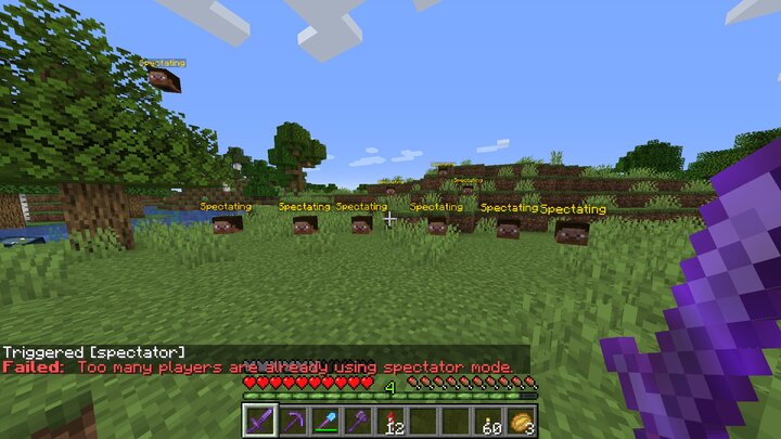 Survival Friendly Spectator (Multiplayer/Singleplayer) Minecraft Data Pack