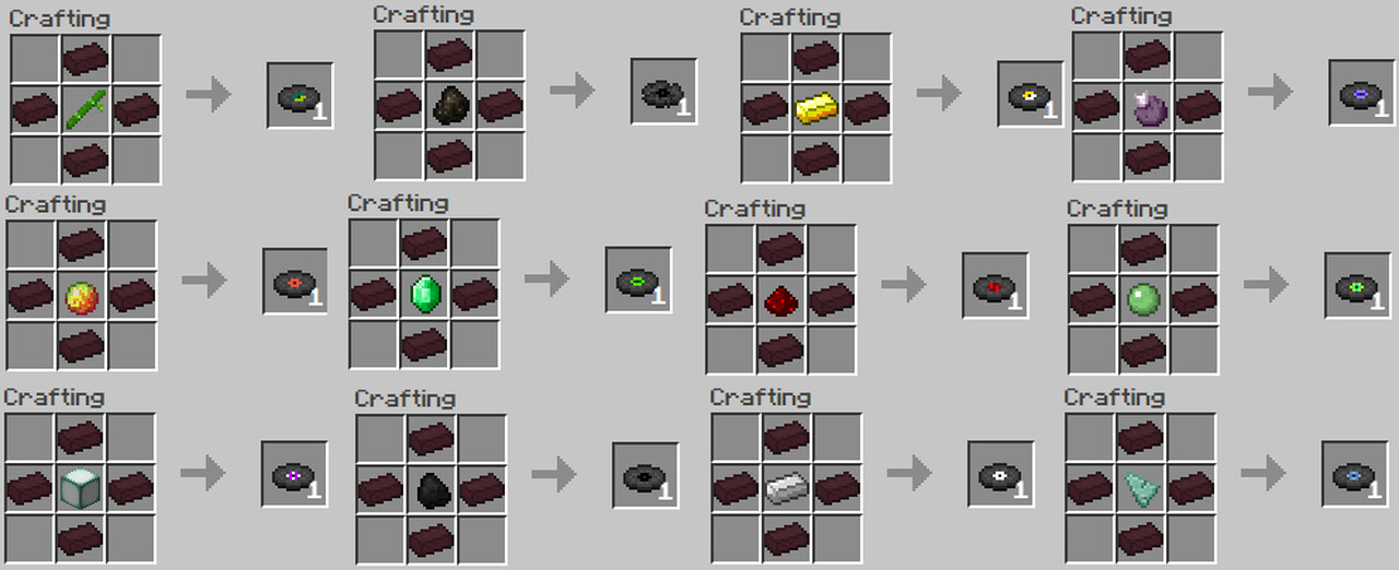 Recipes+ Minecraft Data Pack
