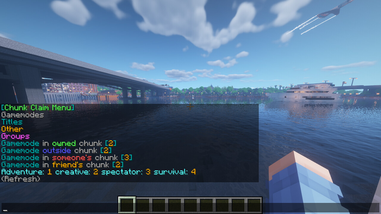 Chunk Claim datapack Minecraft Data Pack