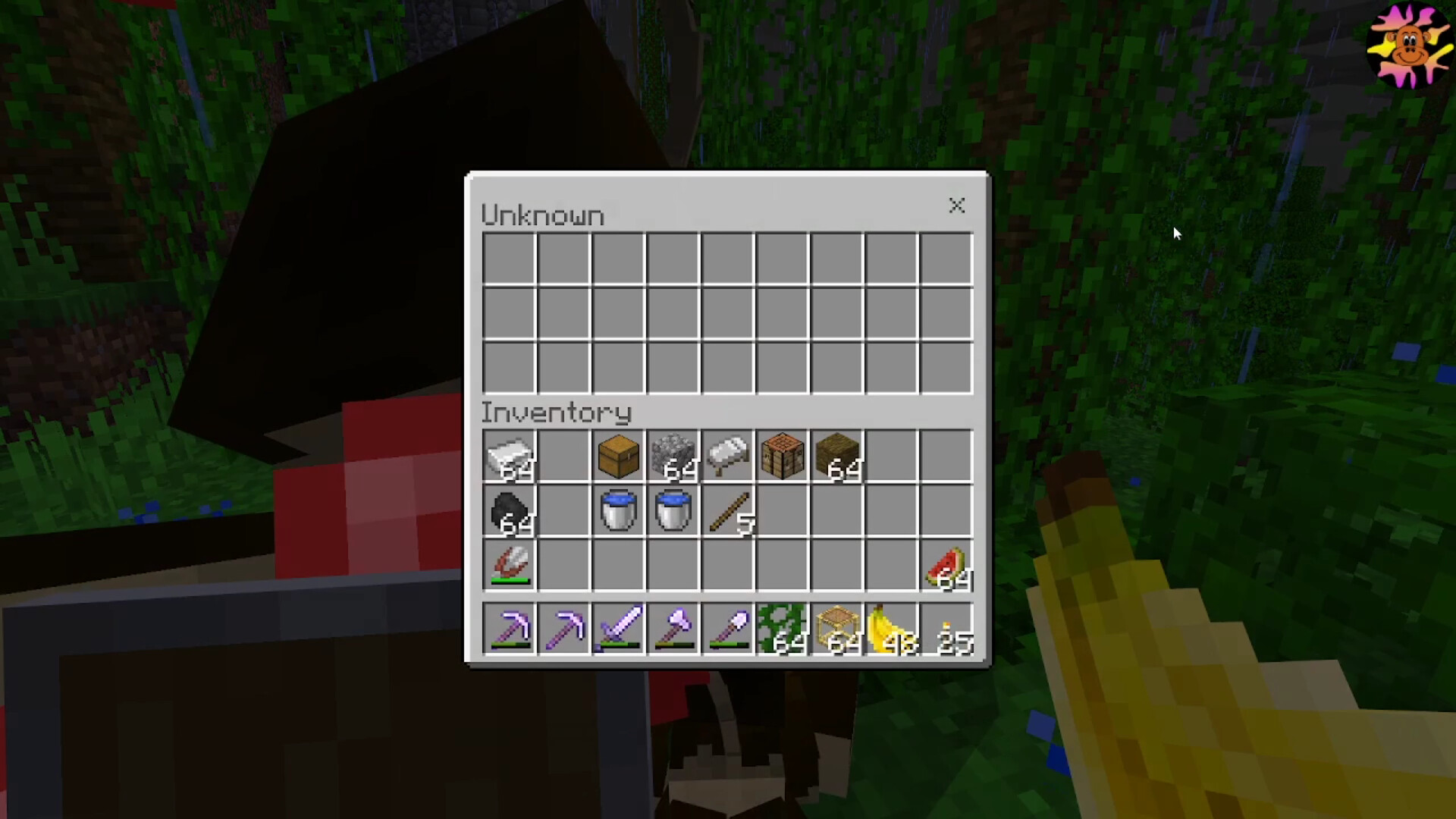 Banana Munkies (Monkeys) Bedrock Edition Minecraft Mod