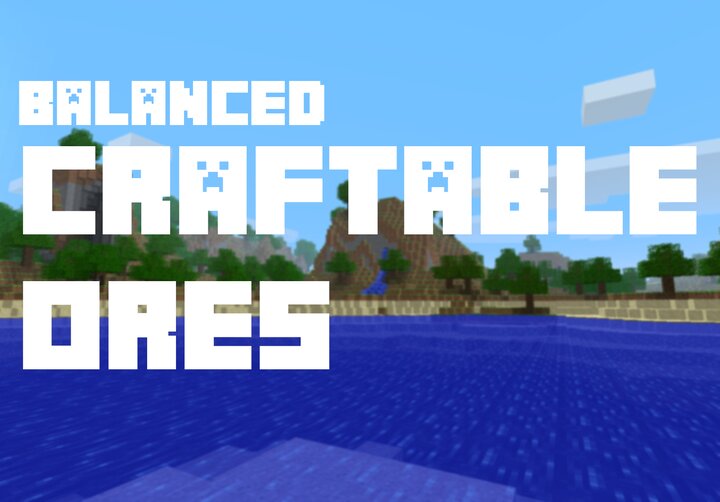 Balanced Craftable Ores Minecraft Data Pack