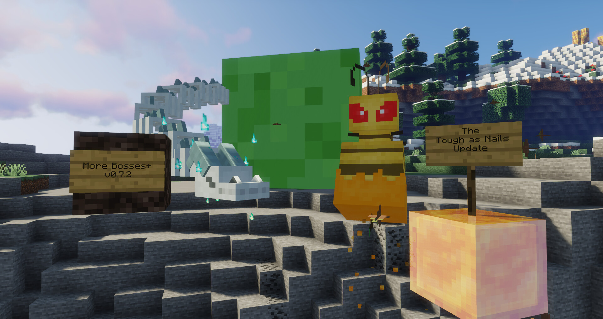 More Bosses+ v0.7.2 | The Tough as Nails Update Minecraft Data Pack