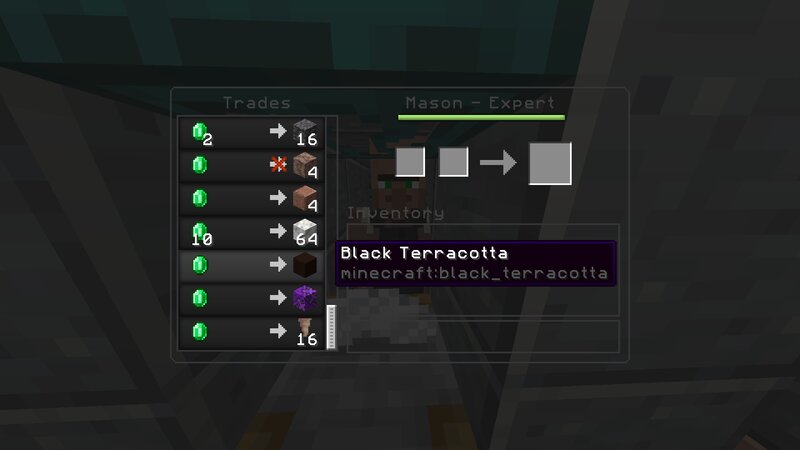 Better Villager Trades 1.17 Minecraft Data Pack