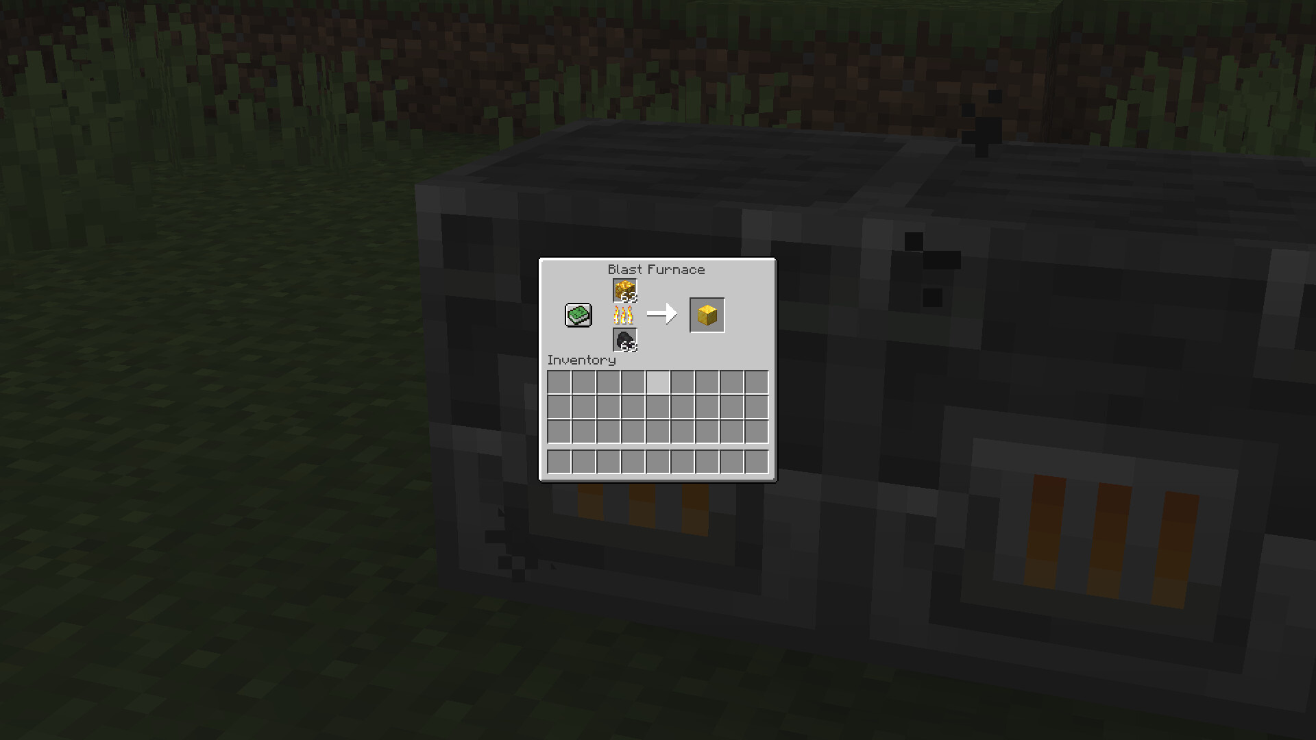 Raw ore blocks to blocks Minecraft Data Pack