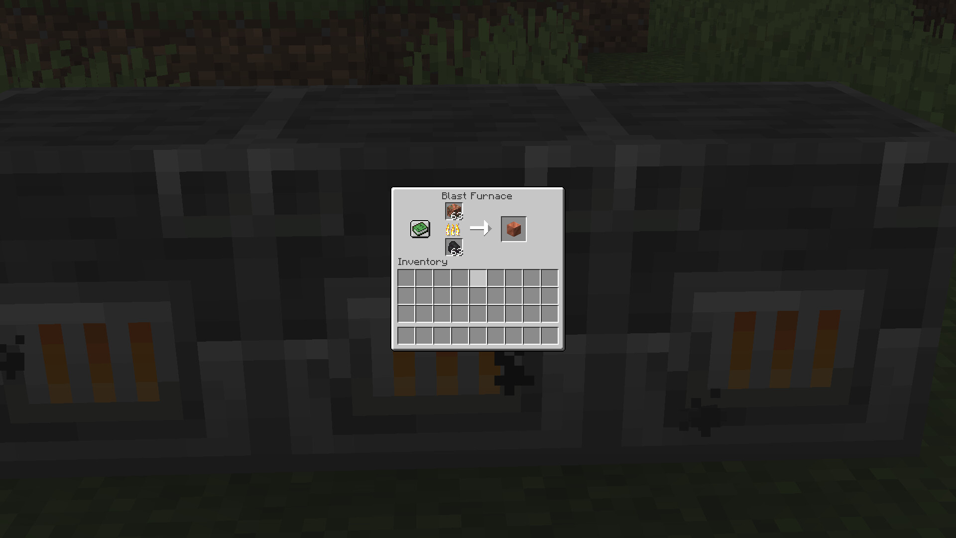 Raw ore blocks to blocks Minecraft Data Pack