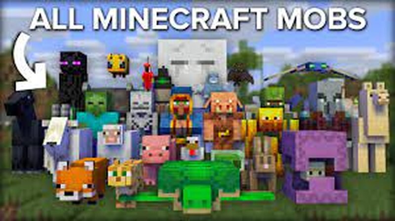 world of the mobs test Minecraft Data Pack
