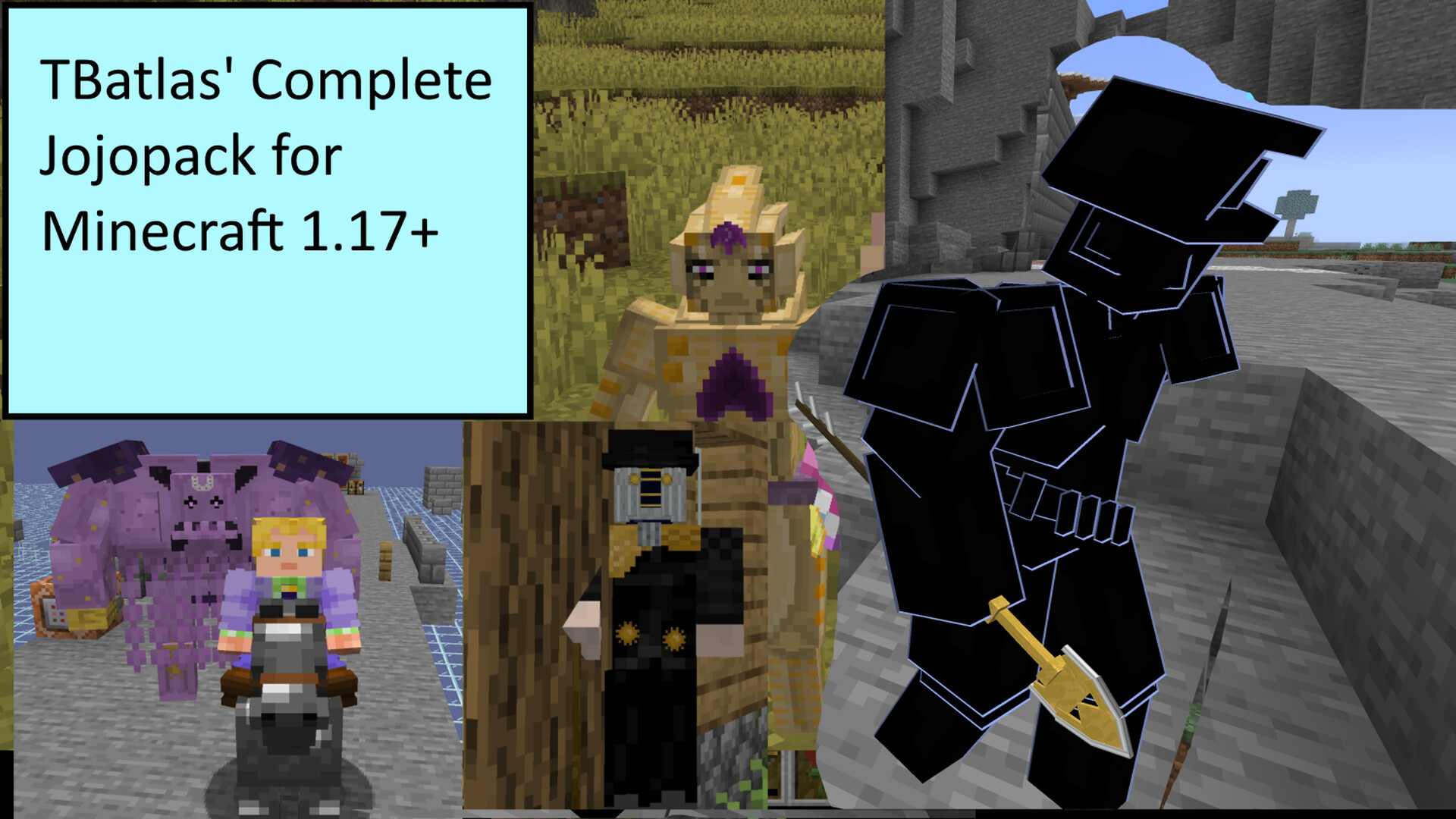 TBatlas' Complete Jojo Datapack Minecraft Data Pack