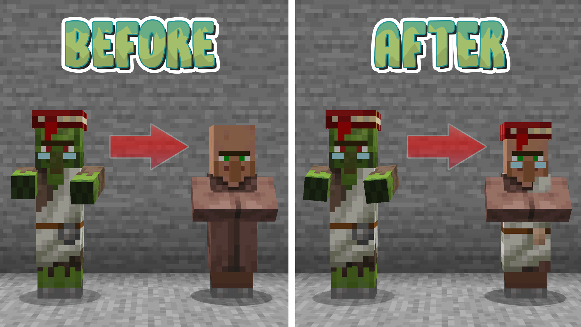 Professionally Cured Zombies - [V1.3.0] Minecraft Data Pack