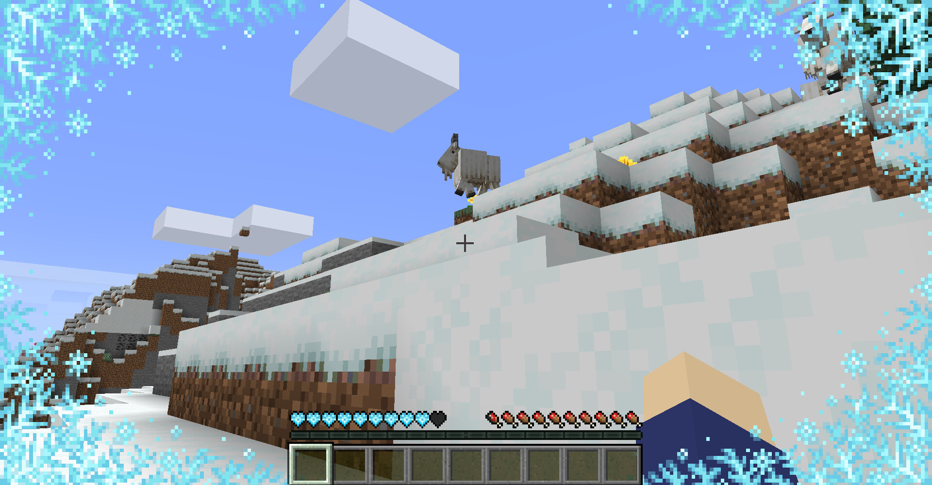 Powdered Snow Generating in 1.17 Mountains Minecraft Data Pack