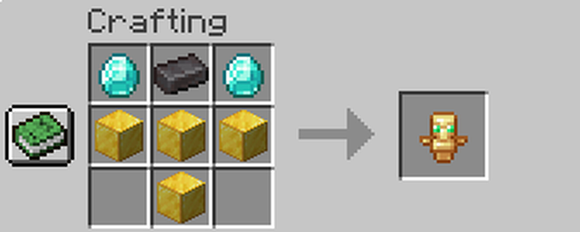 Craftable Totem of Undying Minecraft Data Pack