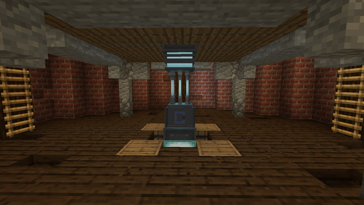 New Tardis mod. Mezzanine Interior Minecraft Data Pack