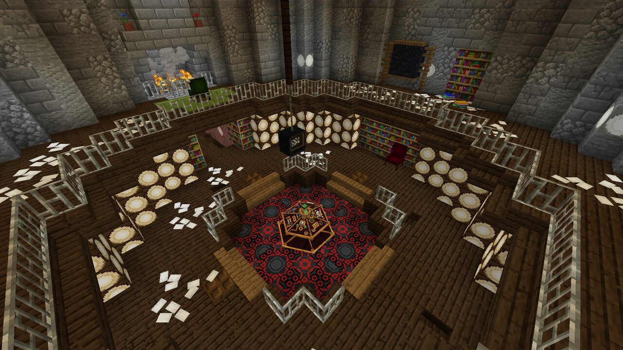New Tardis mod. Mezzanine Interior Minecraft Data Pack