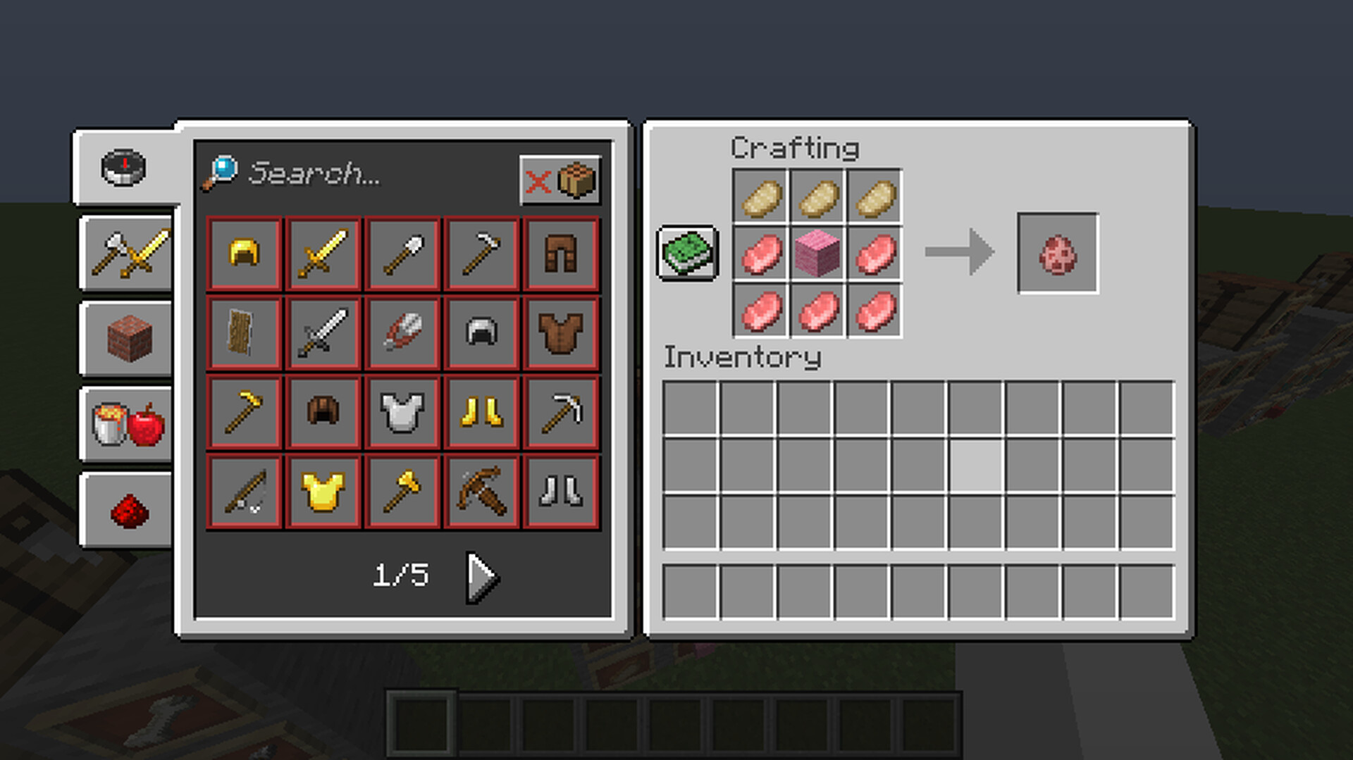 Mob Recipes 1.16 - 1.17 Minecraft Data Pack