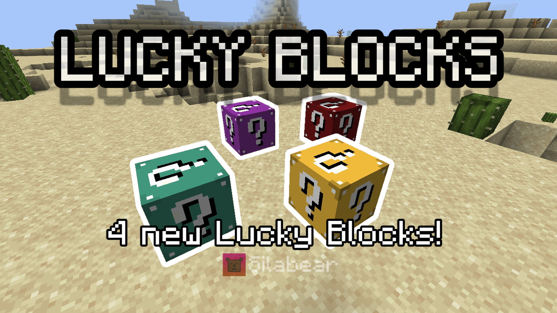 Silabear's Lucky Blocks Datapack Minecraft Data Pack