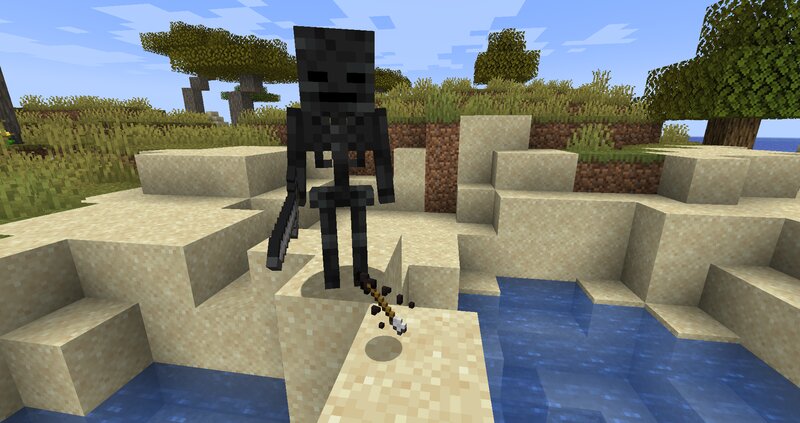Arrows from Wither Skeletons Minecraft Data Pack