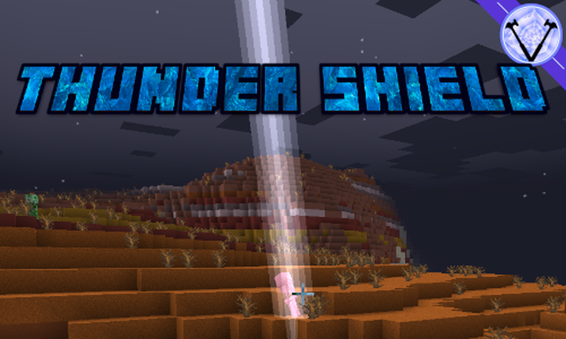 Thunder shield Minecraft Data Pack