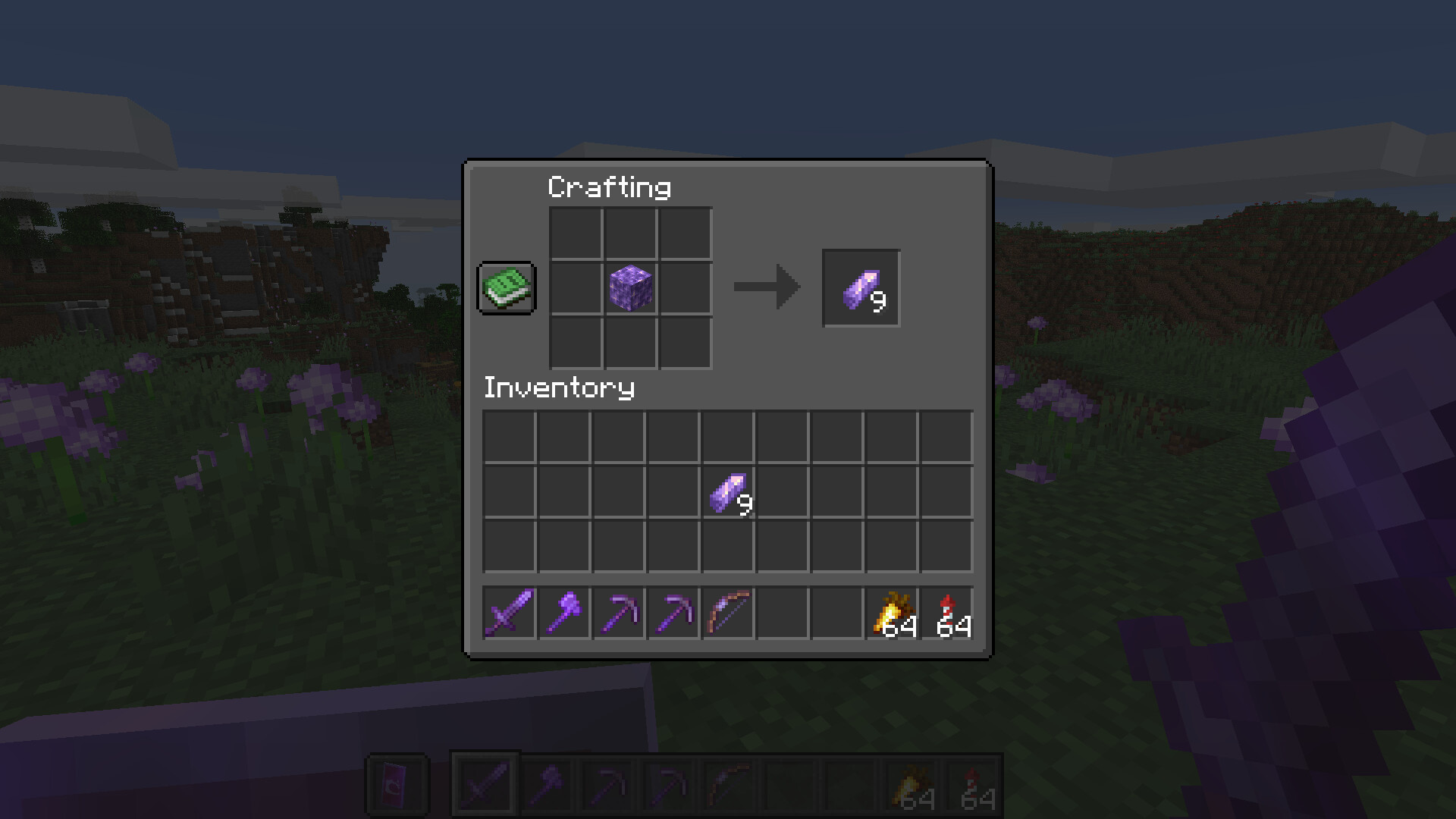 Unpackable Amethyst Minecraft Data Pack