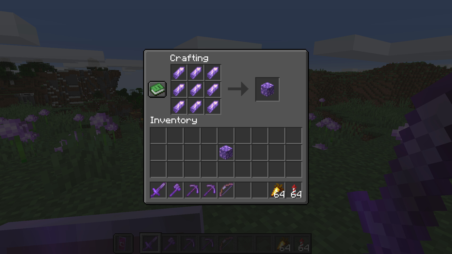 Unpackable Amethyst Minecraft Data Pack