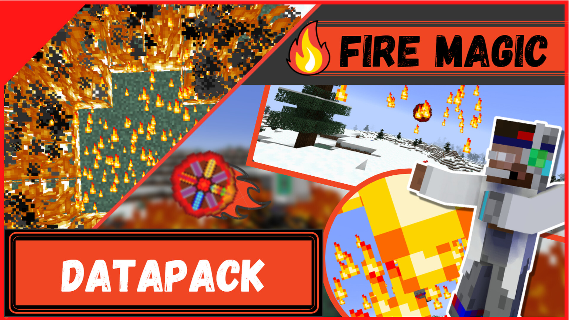 Fire Magic Minecraft Data Pack