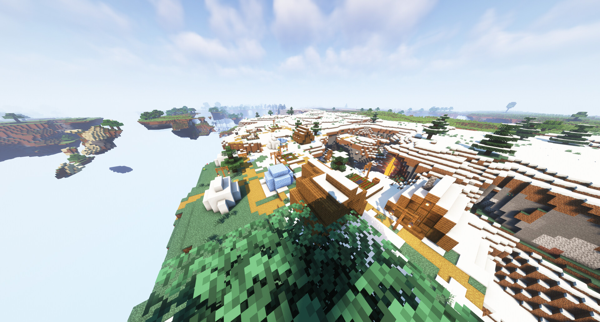 Caloumi's Floating Islands Minecraft Data Pack