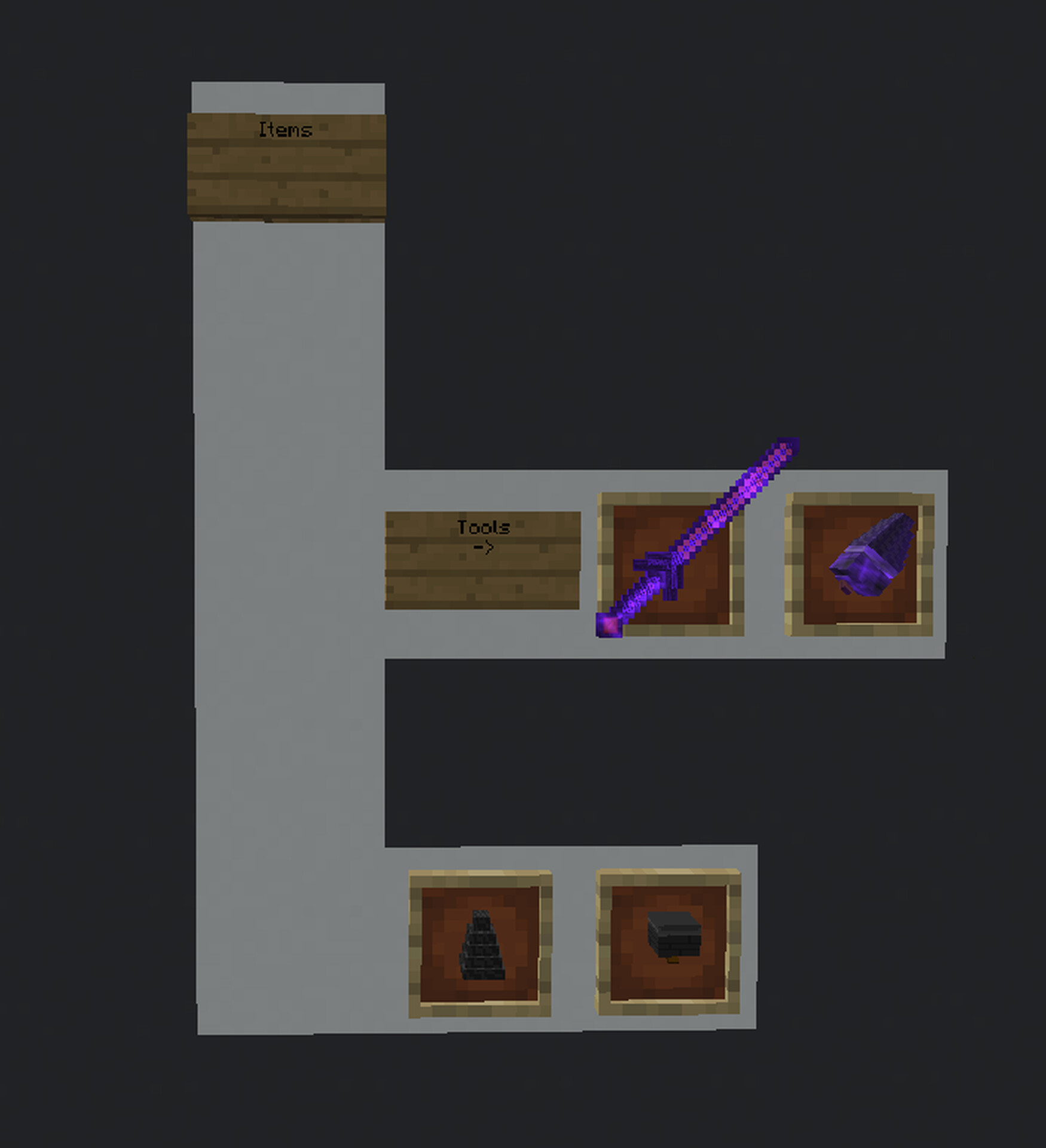 Tools + [DEVELOPMENT PAUSED] Minecraft Data Pack