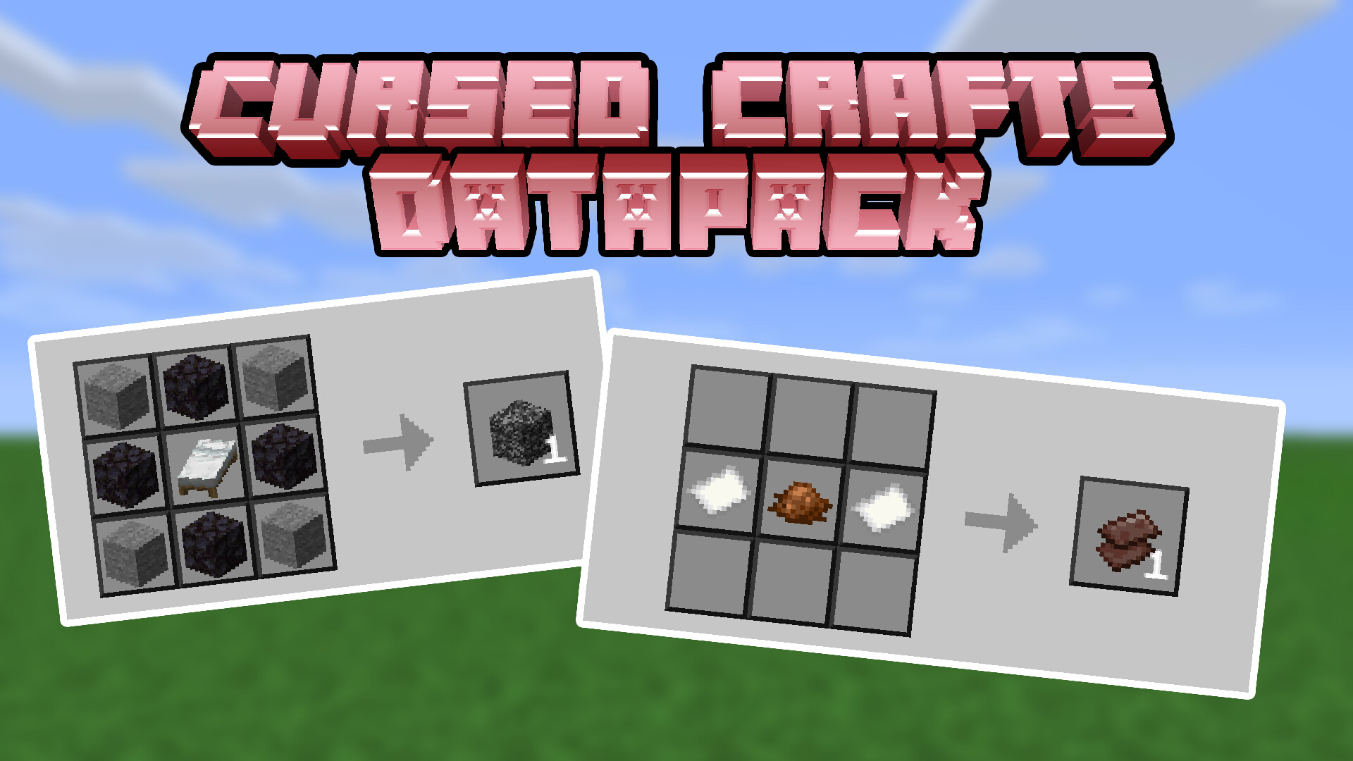 Cursed Crafts! (DISCONTINUED) Minecraft Data Pack