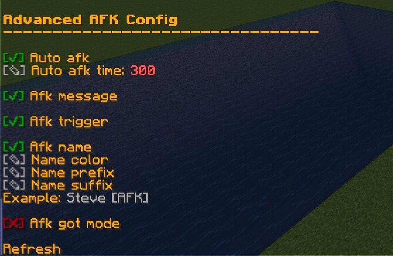 Advanced AFK Minecraft Data Pack