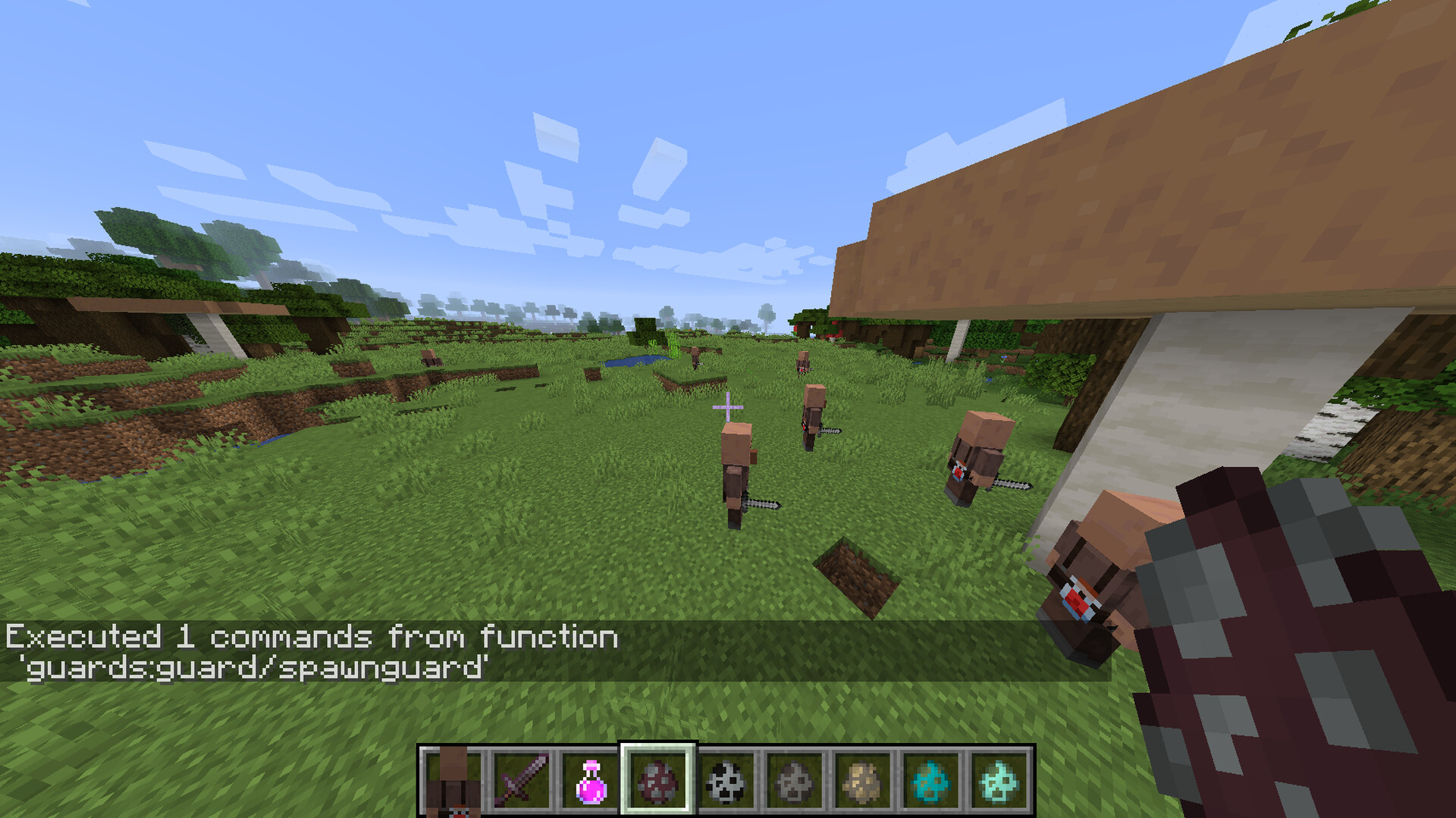 Villager Guards Datapack v2.5 {Download} Minecraft Data Pack