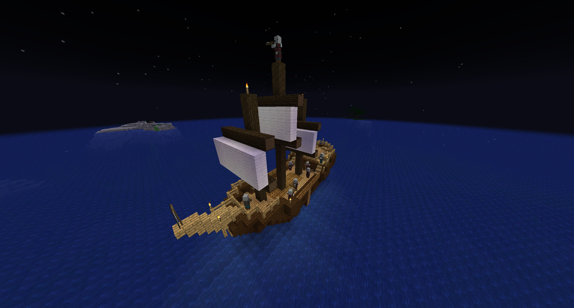 Ships Minecraft Data Pack