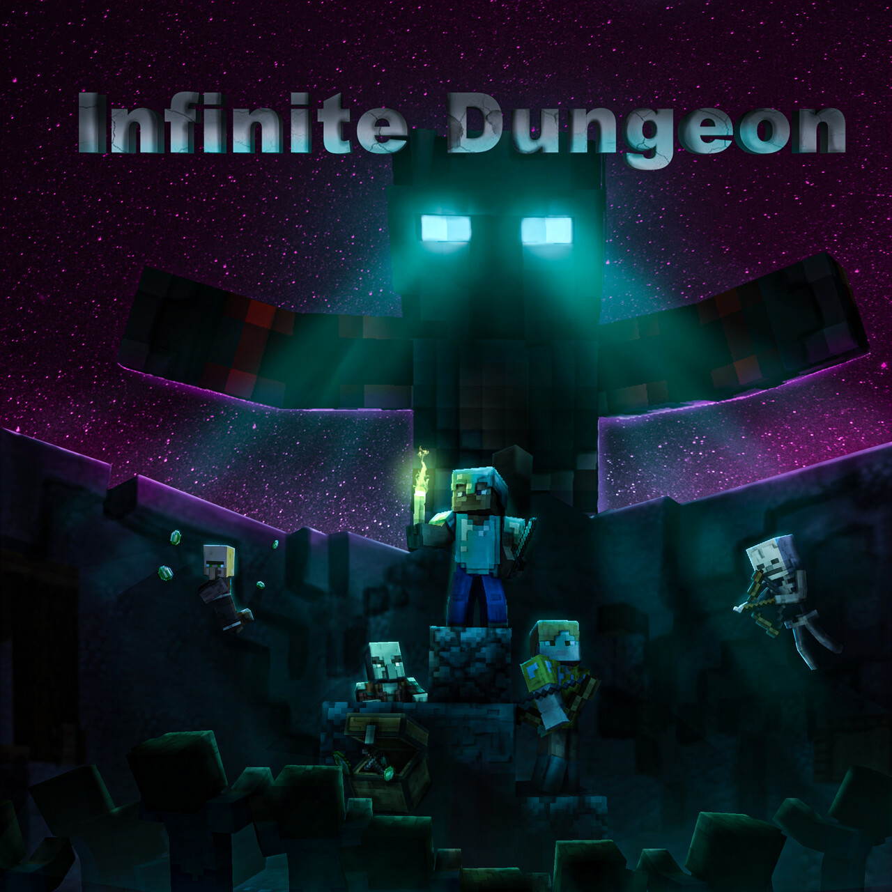 Infinite dungeon Minecraft Data Pack