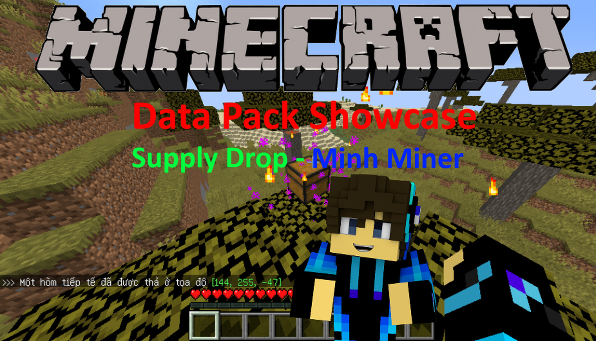 Supply Drop - Minh Miner Minecraft Data Pack