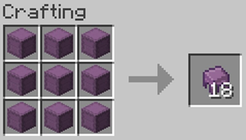 Shulker Box to Shulker Shell Minecraft Data Pack