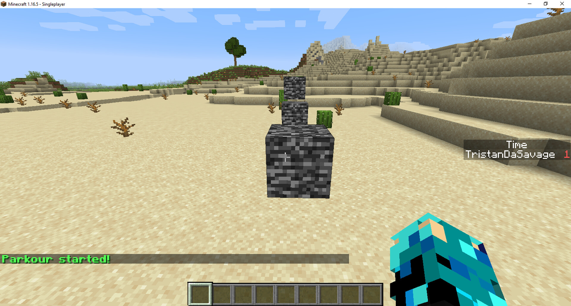 Parkour Timer 1.0 Minecraft Data Pack