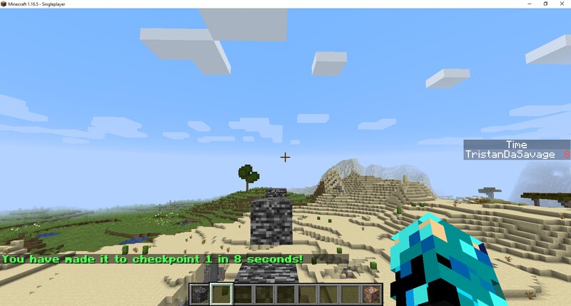 Parkour Timer 1.0 Minecraft Data Pack