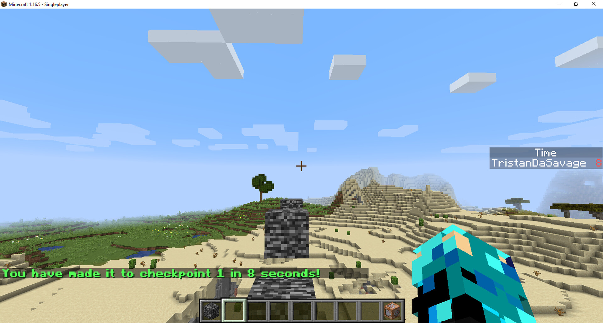 Parkour Timer 1.0 Minecraft Data Pack