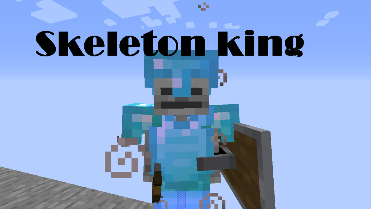 Skeleton king Minecraft Data Pack
